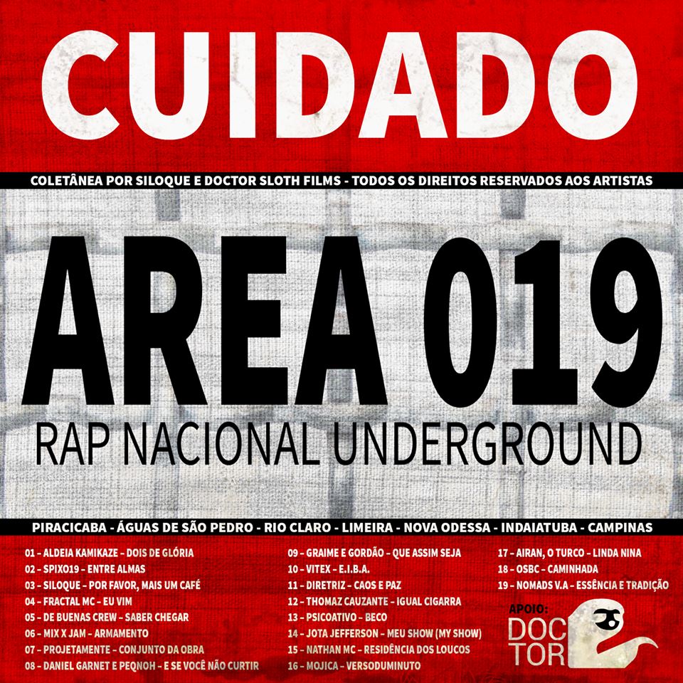 Coletânea ÁREA 019 reúne 19 mc's das regiões de Piracicaba e Campinas ...